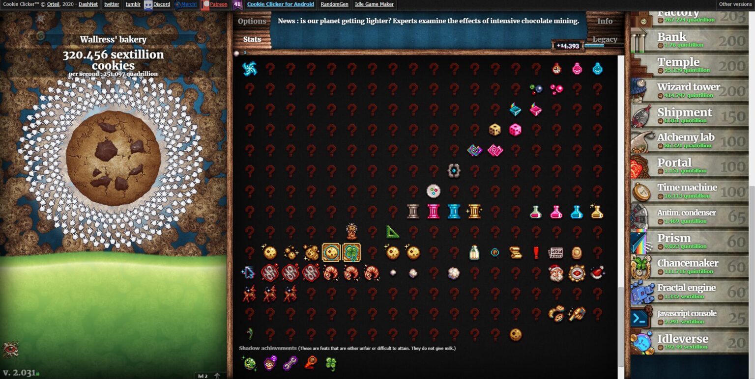 【クッキークリッカー】おすすめのMOD(自動クリックチート・見た目)一覧とMOD入れ方導入手順の解説【Cookie Clicker】 – MODライブラリー