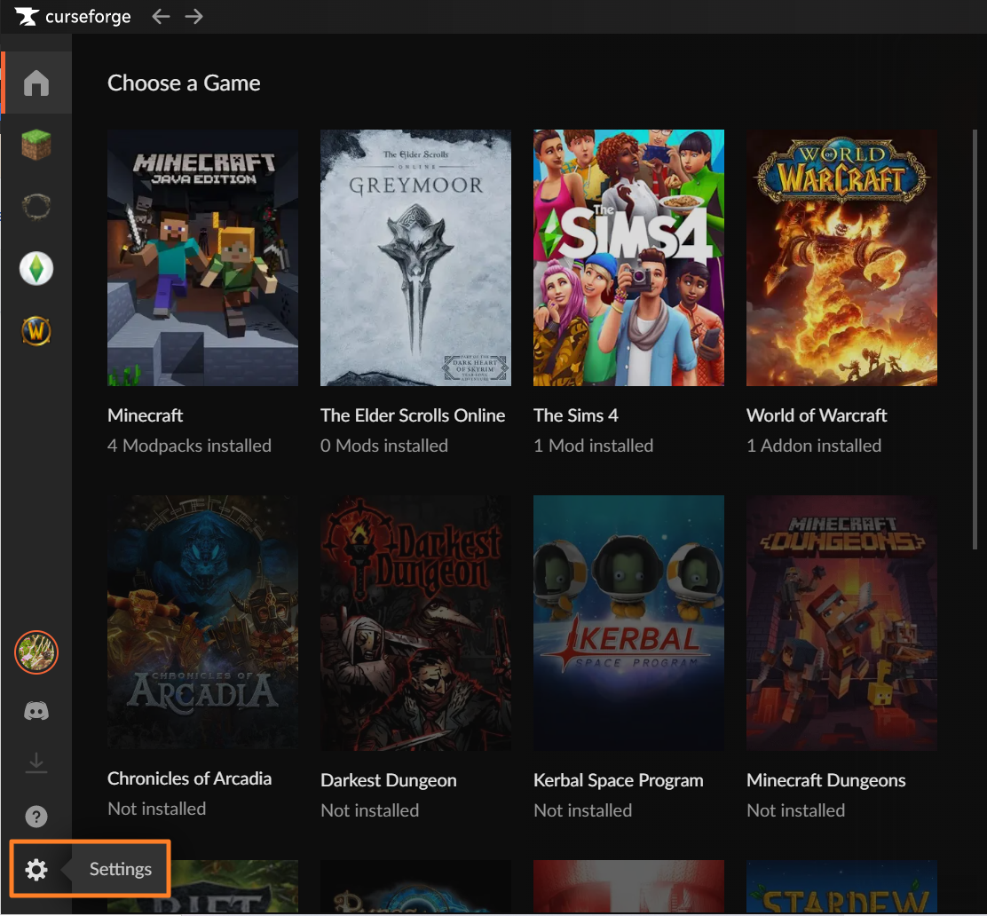 【CurseForgeランチャー】の導入・使い方の設定方法【マイクラ・パルワールド対応】 – MODライブラリー