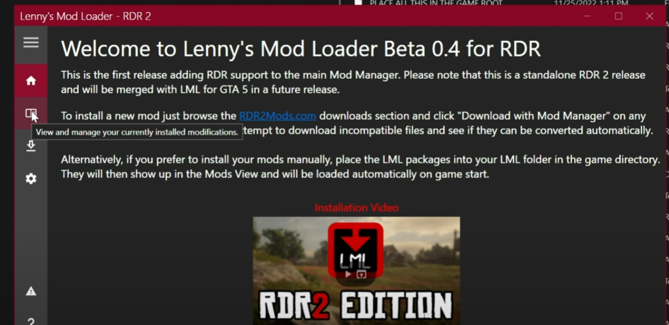 【Lenny’s Mod Loader RDR】の導入・使い方の設定方法【RDR2】 – MODライブラリー