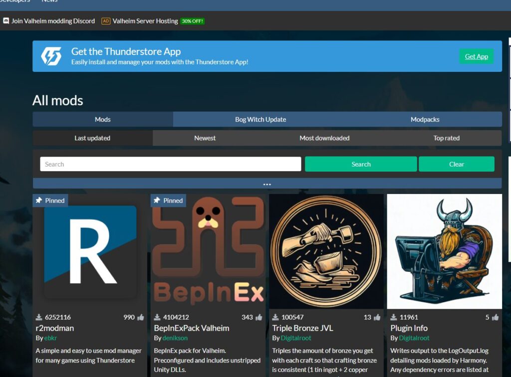 Thunderstore」の使い方】アカウント登録作成・MODのダウンロードの手順を図解で解説 – MODライブラリー