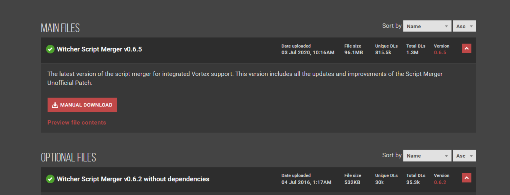 【The Witcher 3 Mod Manager】のインストール導入方法とMOD管理ツール導入使い方【＋Script Merger ...