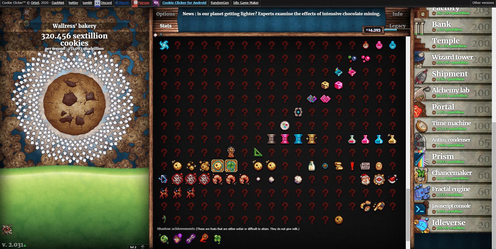 【クッキークリッカー】おすすめのMOD(自動クリックチート・見た目)一覧とMOD入れ方導入手順の解説【Cookie Clicker ...