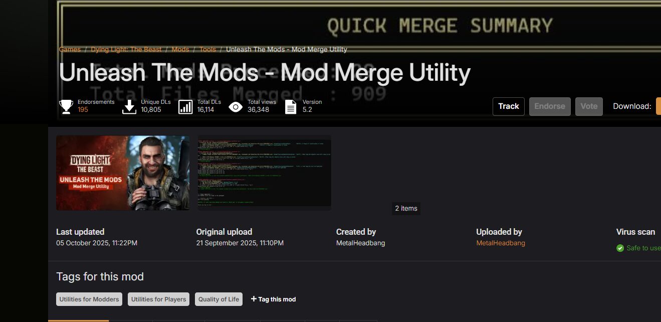 【Dying Light: The Beast】おすすめのMOD(チート・見た目)一覧とMOD入れ方導入手順の解説【ダイイングライト：ザ ...