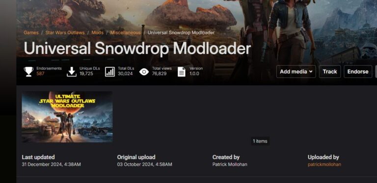 【スターウォーズ 無法者たち】おすすめのMOD(チート・便利系)一覧とMOD入れ方導入手順の解説【StarWars Outlaws】 – MODライブラリー